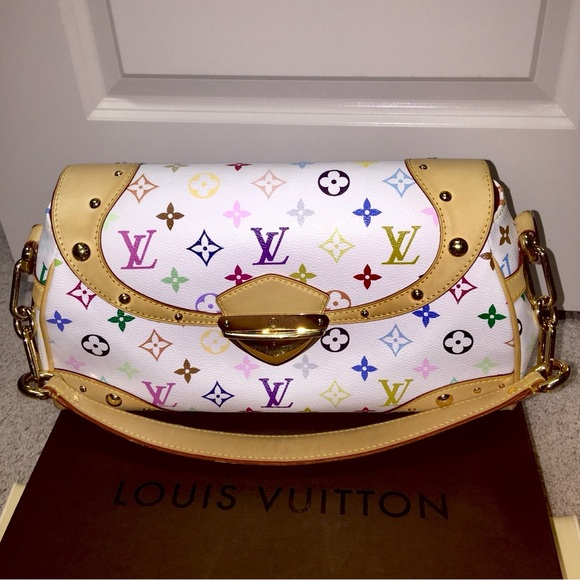 Louis Vuitton | Bags | Authentic Louis Vuitton White Monogram ...